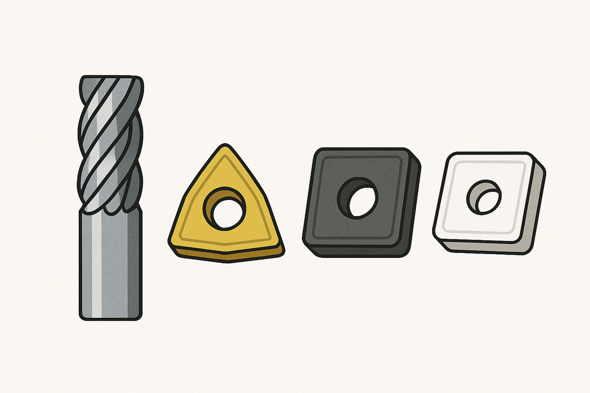 Comparative Analysis of Cutting Tool Materials: HSS vs Carbide vs Cerm ...