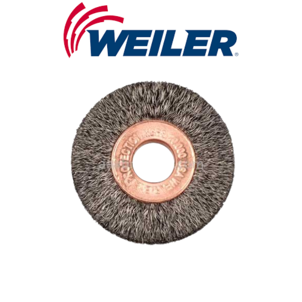 3" Crimped Wire Wheel - Weiler 16933 — Cutting Tool Pickers