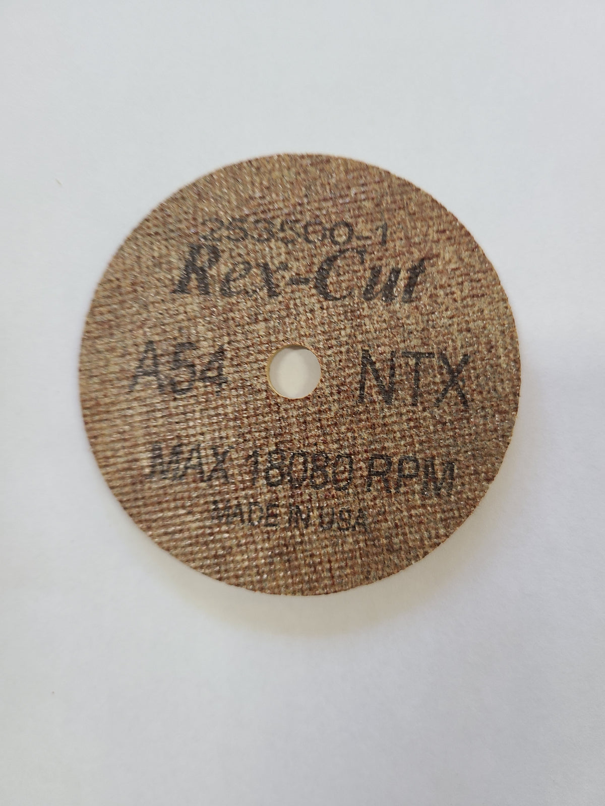 3" x .150" x 3/8" A54 NTX Cut Off Wheel - Rex-Cut — Cutting Tool Pickers