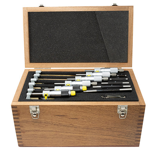 0-12" x 0.0001" Graduation Enamel Micrometer Set- Asimeto 7101727 ...