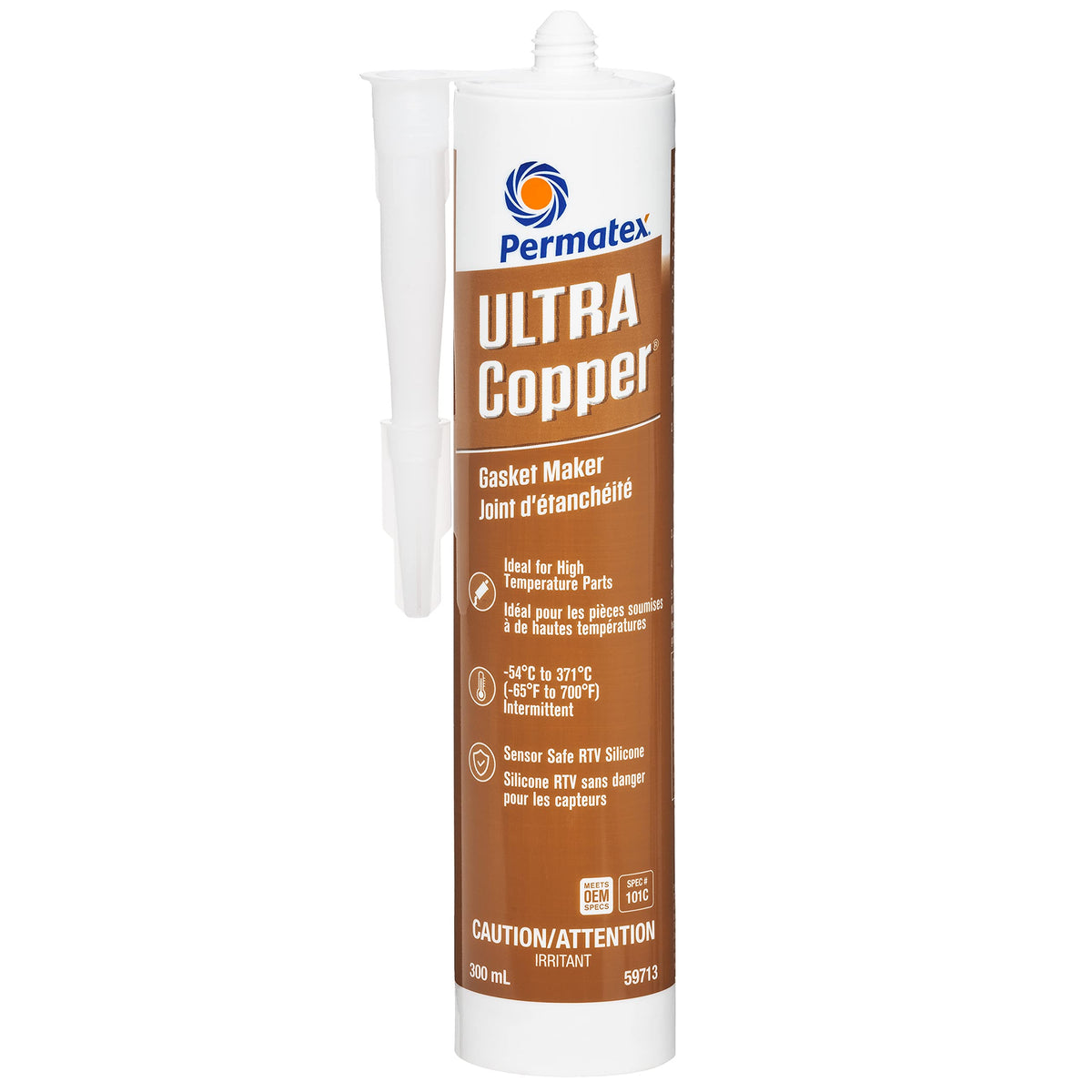 ULTRA Copper® RTV Silicone Gasket Maker 300mL - Permatex 59713 ...