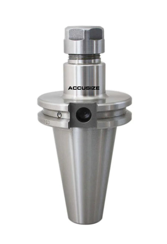 CAT40-ER40 Premium V-Flange Collet Chuck - Accusize 2001-0035 — Cutting ...
