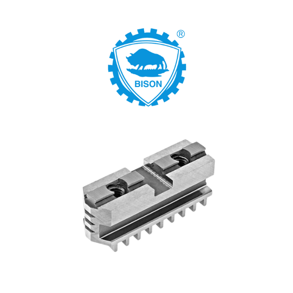 6" Hard Master Jaw Set (3pc) Bison — Cutting Tool Pickers