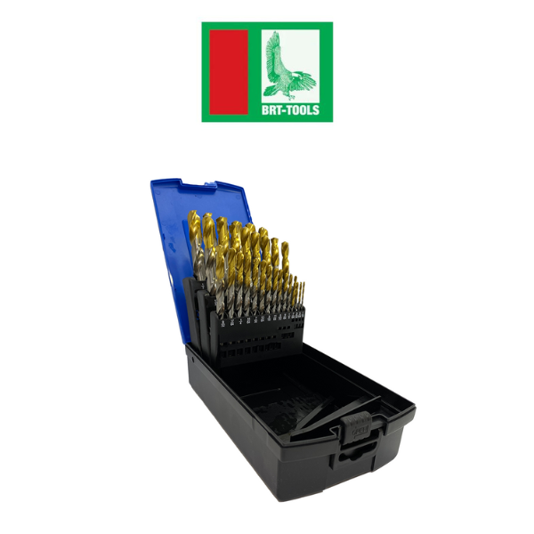 1/16" - 1/2" 29pc HSS Jobber Drill Set - BRT Tool — Cutting Tool Pickers