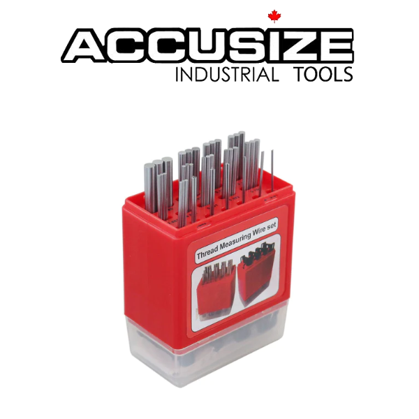 Thread Wire Set Metric & Imperial - Accusize EG06-1002 — Cutting Tool ...