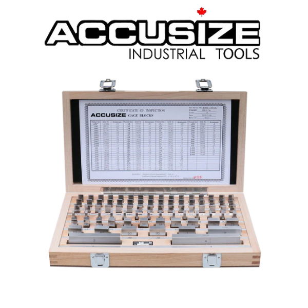 81pc Steel Gage Block Set (Grade B) - Accusize P900-S581 — Cutting Tool ...