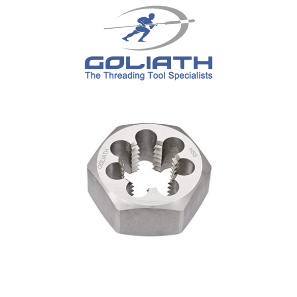 3/8-16 Hex Die Nut HSS - Goliath FH13CJ — Cutting Tool Pickers