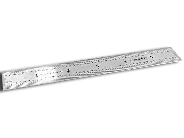 12" x 1" Rigid Steel Ruler 4R - Accusize EG06-4014 — Cutting Tool Pickers