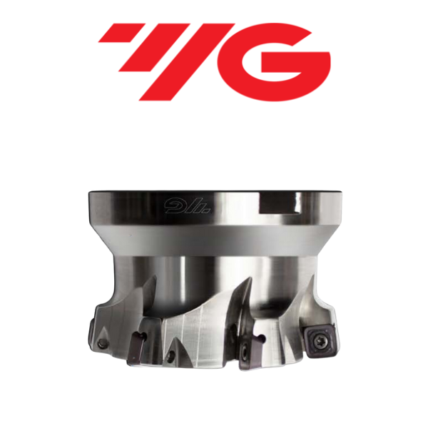 SDMT1204 Milling Kit - 4" 10° Face Mill w/ 30 Inserts - YG-1 KIT HF-SD ...