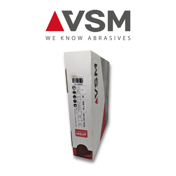 1-1/2" x 50y 400G Shop Roll - VSM | CTS Industrial Supply — Cutting ...