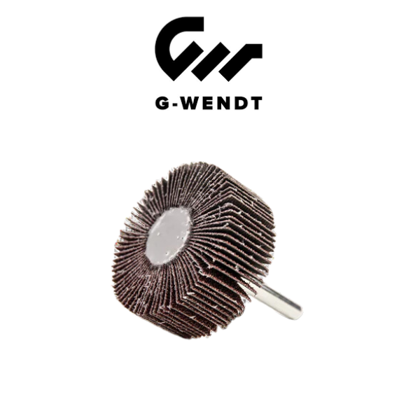 1-1/2" x 1" x 1/4" 60 Grit Flap Wheel - Wendt 110 424 — Cutting Tool ...