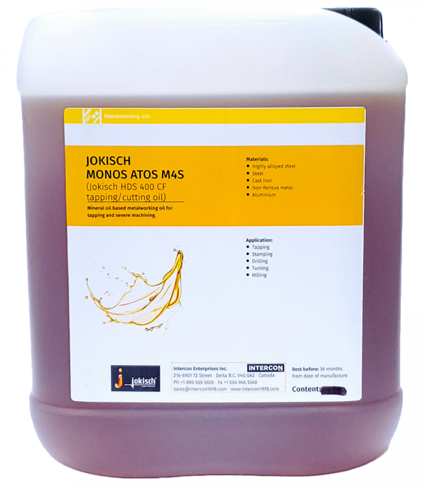 HDS 400 CF Tapping/Cutting Oil 5L - Jokisch 645010 — Cutting Tool Pickers