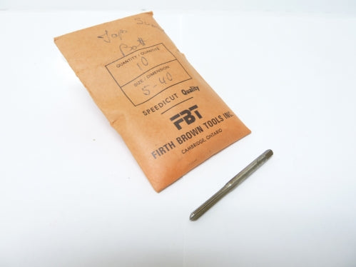5-40 Bottom Hand Tap - Firth Brown — Cutting Tool Pickers