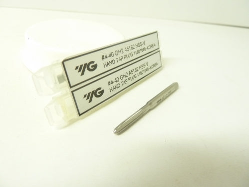 4-40 Plug Hand Tap - YG Pt#A5162 — Cutting Tool Pickers