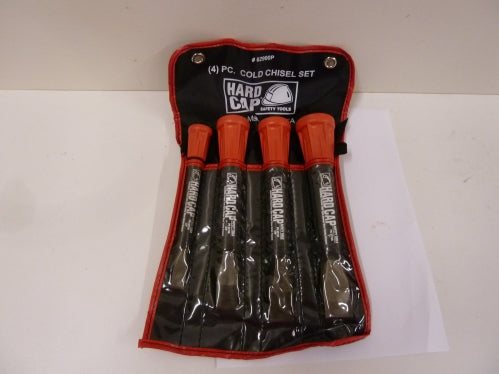 Hard Cap Cold Chisel Set 4pc - Mayhew 66900 — Cutting Tool Pickers