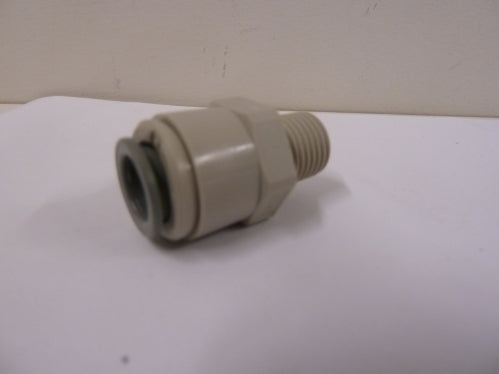 3/8" Hose OD x 1/4 NPT Male Push On Connector - D6068-6B — Cutting Tool ...