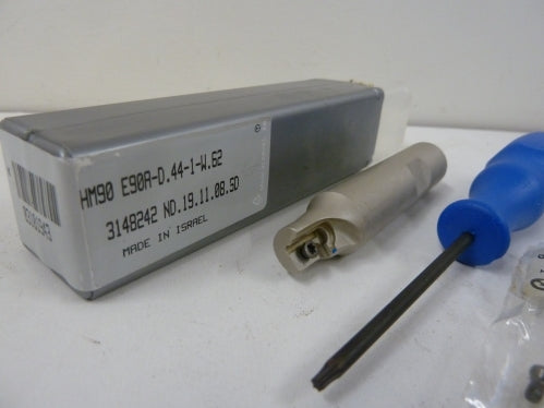 7/16" 90 Degree Helimill Milling Cutter - Iscar HM90 E90A-D.44-1-W.62 ...