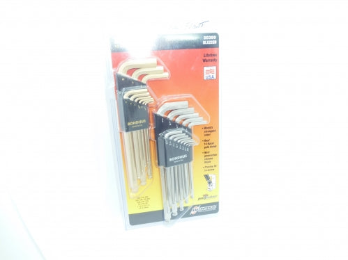 Inch/Metric Ball End Hex Key Set Bondhus Goldguard - IMS — Cutting Tool ...