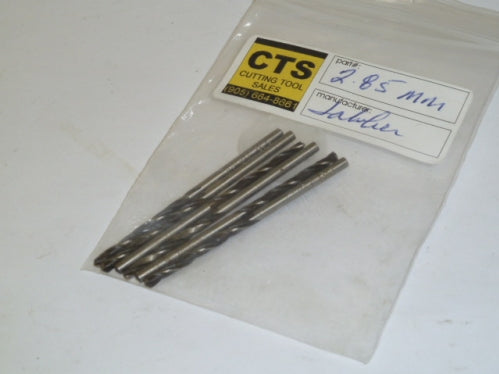 2.85mm Jobber Drill HSS — Cutting Tool Pickers