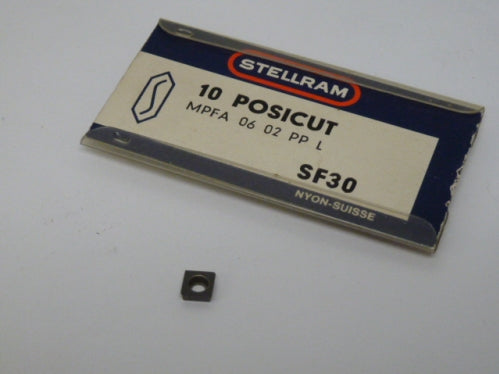 MPFA0602PPL SF30 Insert - Stellram — Cutting Tool Pickers