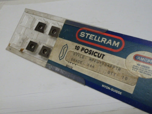 MPFW1104PPTR X44 Insert - Stellram — Cutting Tool Pickers