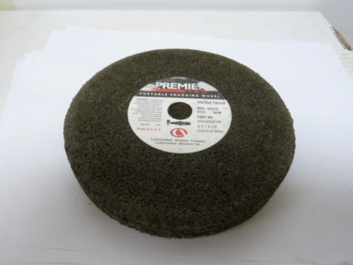 6" x 1" x 5/8" Portable Snagging Wheel - Carborundum — Cutting Tool Pickers