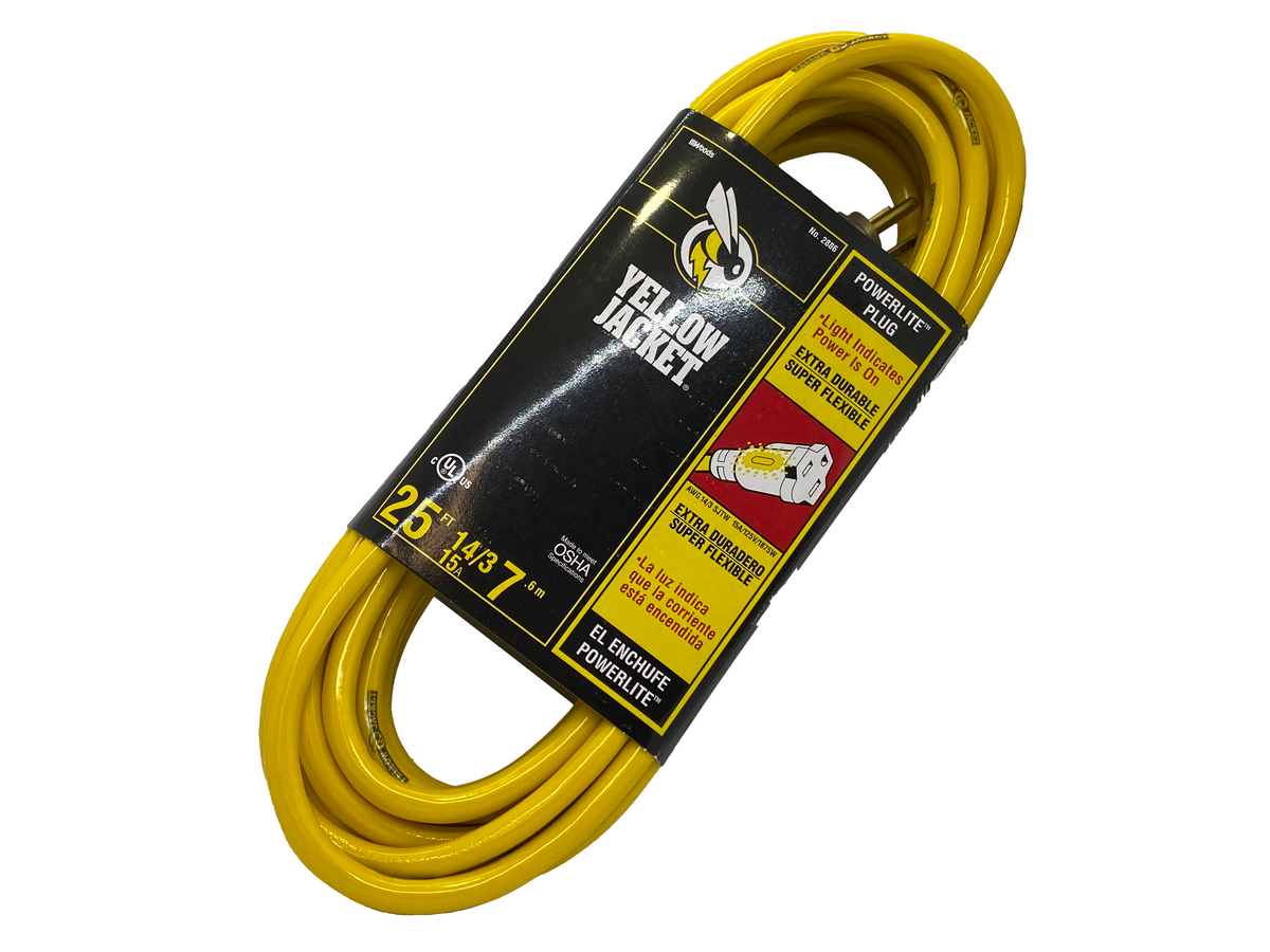 25' Extra Heavy Power Cord | CTS Industrial Supply Ltd. — Cutting Tool ...