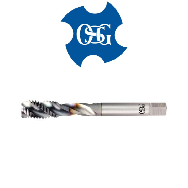 M10 x 1.5 D6 3 Flute Spiral Flute Tap TiCN - OSG 01650001308 — Cutting ...