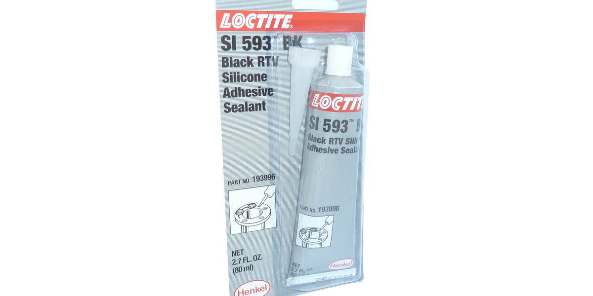 Black RTV Silicone Adhesive Sealant 80ml - Loctite SI593 — Cutting Tool ...