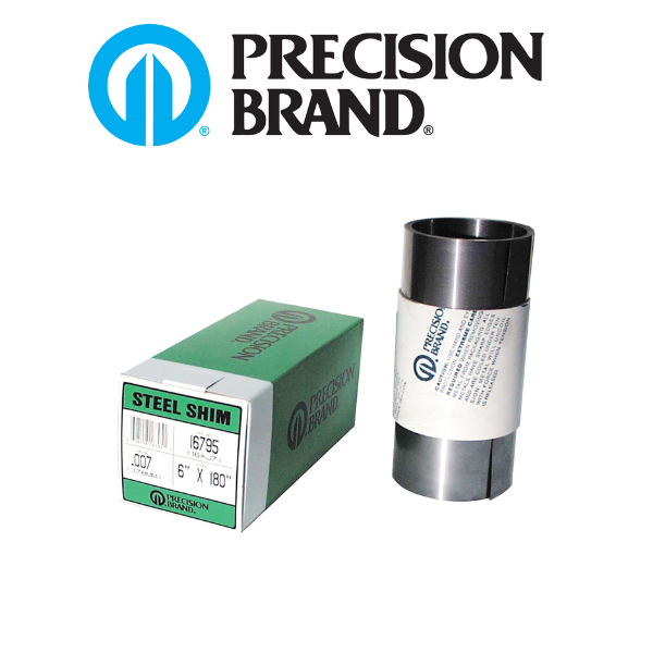 .0025 6" x 100" Steel Shim Roll — Cutting Tool Pickers