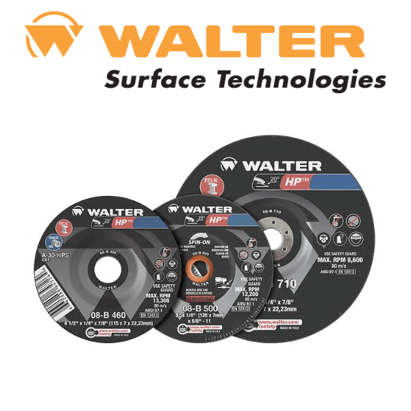 4-1/2" x 1/4" x 7/8" Grinding Wheel - Walter #08-B 460 — Cutting Tool ...