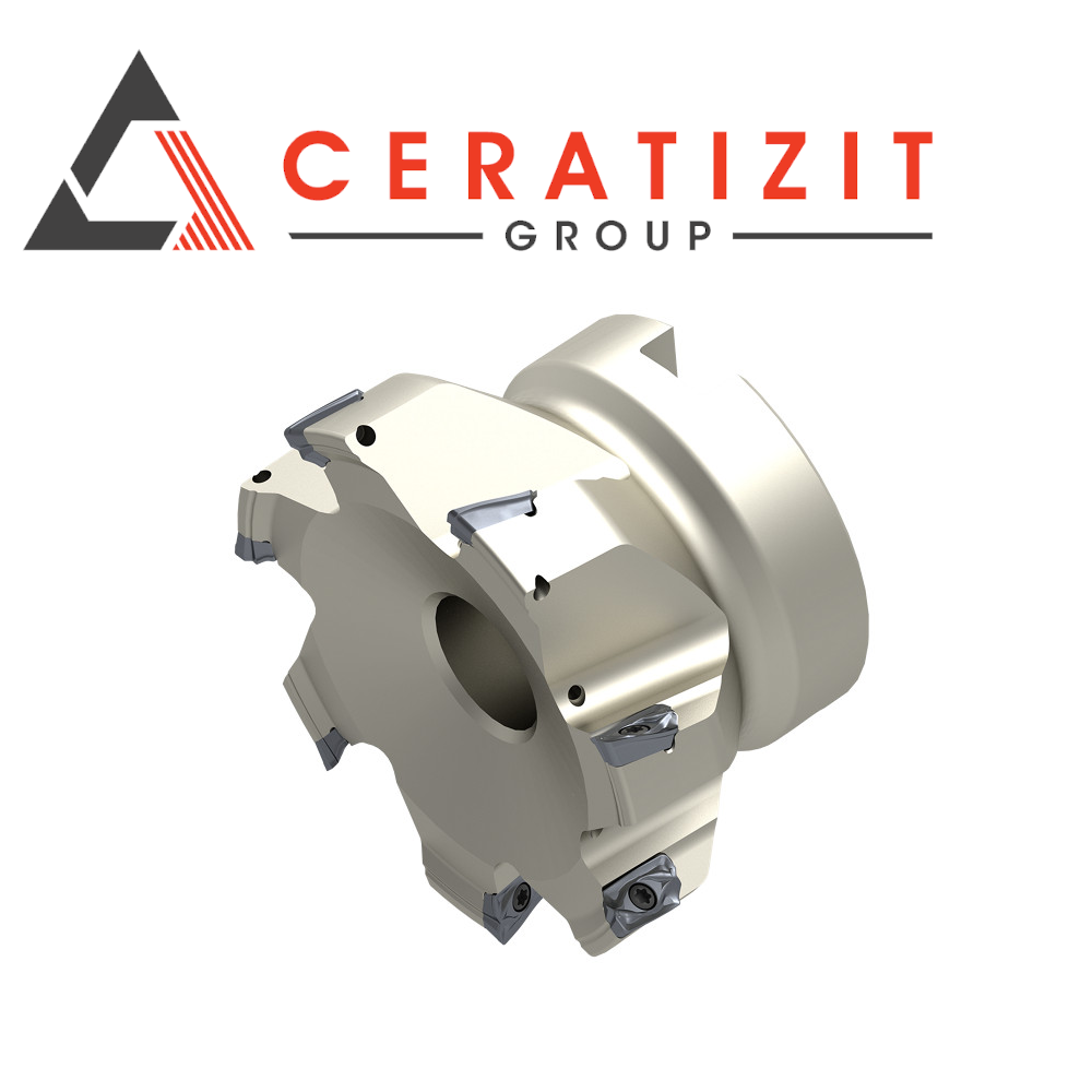 2" Maximill 90° Indexable Shoulder Mill - Ceratizit MaxiMillA211 58738 ...