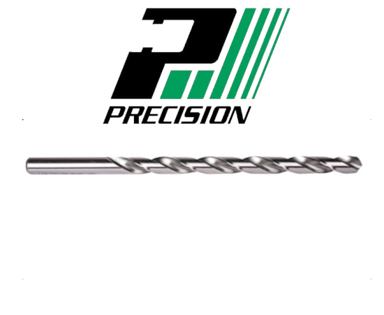 5/16" x 12" Extra Long Straight Shank Drill HSS - Precision Twist Dril ...