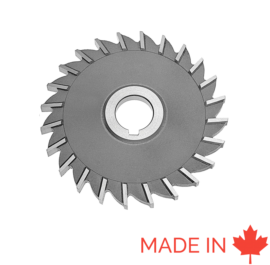 7" x 1" x 1" 24T Side & Face Milling Cutter HSS - DTI — Cutting Tool ...