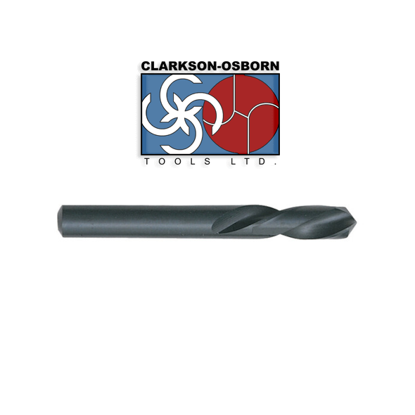 1/2" Stub Drill HSS - Clarkson Osborn (2" LOC/4" OAL) — Cutting Tool ...