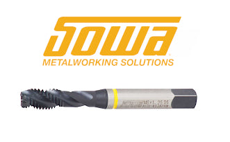 4-40 Spiral Flute Tap HSSE-V3 - Sowa 122506 — Cutting Tool Pickers